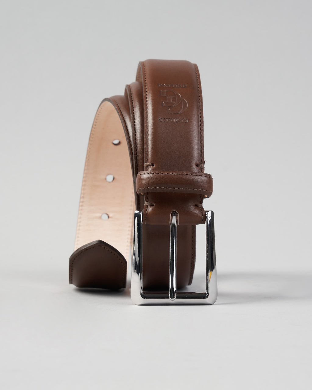 Gaziano & Girling | Belt | Leather | Vintage Oak | The Hand